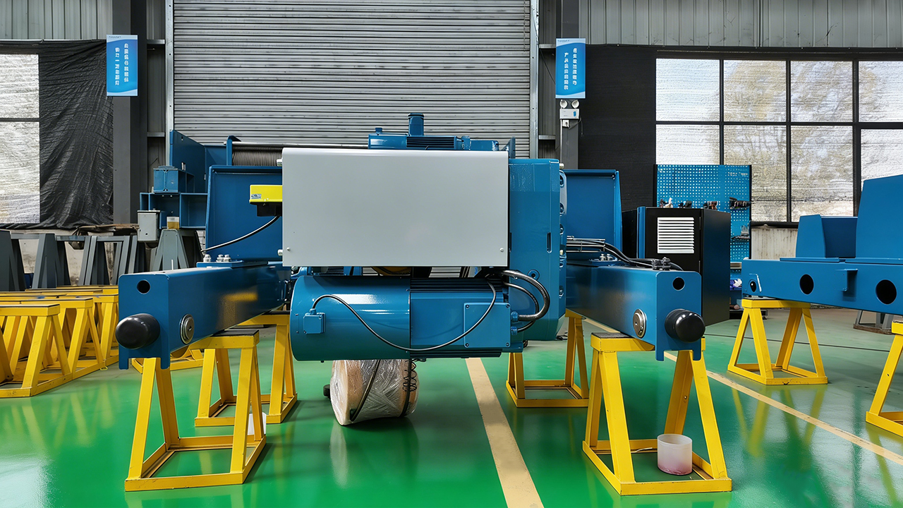 20t European Hoist for a Canadian Heavy Repair Facility