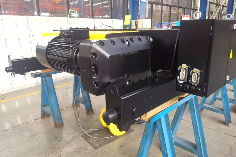 10-ton European-style Electric Hoist Batch Export to Rotterdam Port ...